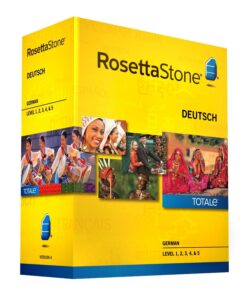 rosetta stone german level 1-5 set - includes 12-month mobile/studio/gaming access