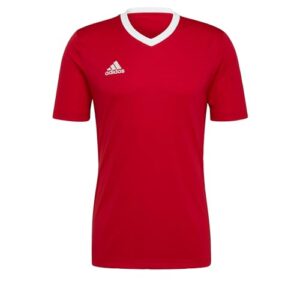 adidas men's entrada 22 jersey, team power red, medium