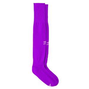 umbro boys club ii soccer socks, purple, small