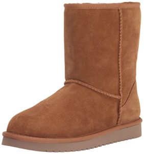 koolaburra by ugg women's koola short fashion boot, chestnut, 07 m us