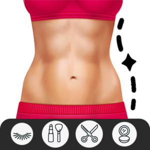 my body retouch , body and face shape photo editor ,slimming me woman skinny body shape editor