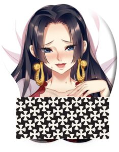 boa hancock 3d anime mouse pads ergonomic mouse mats game/home dual-use desk writing board 2way skin