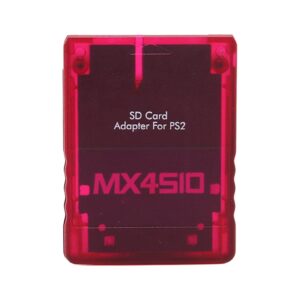 memory adapter for ps2, mx4sio(memory expansion for sio) sio2sd memory adapter replacement memory reader for ps2 fat console(red)