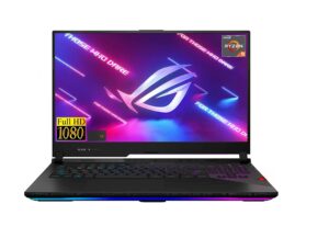 asus 2022 new rog strix premium gaming laptop: 17.3" fhd 144hz ips display, amd gaming 8-core ryzen 9-5900hx, 32gb ram, 1tb ssd, 4gb geforce rtx 3050ti, wifi-6, backlit-kyb, usb-c, win10h, tf