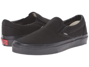 vans unisex adults’ classic slip on trainers black/black