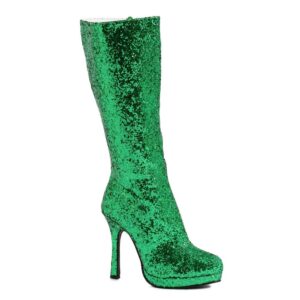 ellie shoes women's 421-zara boot, green, 6 m us