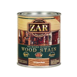 zar 11012 wood stain, qt, salem maple, 31 fl oz