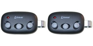 linear megacode mct-3 3-channel visor transmitter lot of 2