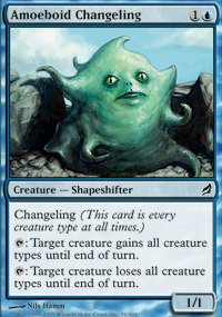 magic the gathering - amoeboid changeling - lorwyn - foil