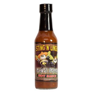 sting n' linger ghost pepper hot sauce