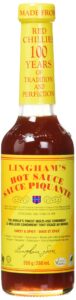 lingham's hot sauce original, 12.6 ounce