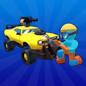 ride shooter: car shooting games. real driving