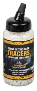 game face sap2kglw tracer .12-gram 6mm glow in the dark airsoft bbs (2000-count)