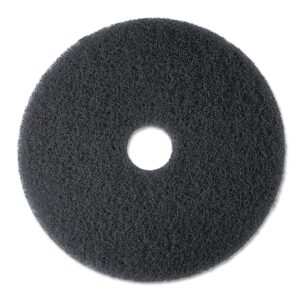 3m black stripper pad 7200, 13" floor care pad (case of 5)