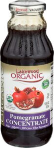 organic pomegranate concentrate