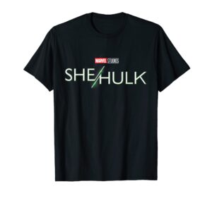 marvel studios she-hulk series logo t-shirt