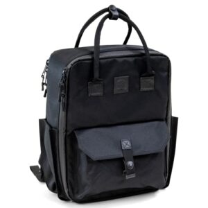 langly sierra camera backpack: a modern & travel-friendly photography backpack compatible with both 18in laptop & any camera type 24l (black)