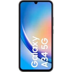 samsung galaxy a34 5g + 4g lte latin american version (256gb + 8gb) unlocked worldwide (only t-mobile/mint/metro usa market) 6.6" 120hz 48mp triple camera - (violet)