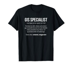 gis geographic information system geoinformatics geography t-shirt