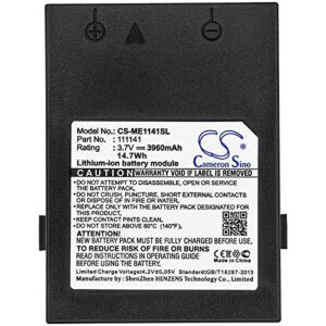 fyiogxg cameron sino battery for ashtech mobilemapper cx gis-gps receiv 3960mah / 14.65wh