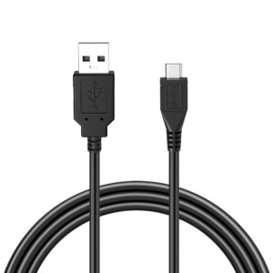 aprelco 5ft micro usb charging 5-pin data charger cable cord compatible with steelseries gamedac lead