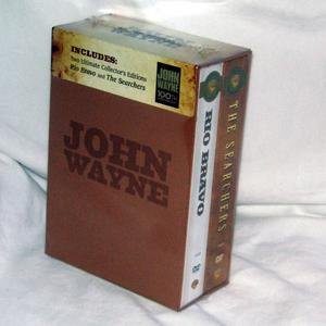 john wayne limited edition boxed gift set includes: rio bravo ultimate collector's edition and the searchers ultimate collector's edition