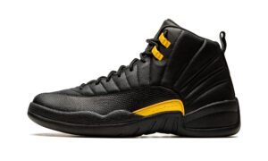 jordan mens air jordan 12 ct8013 071 black taxi - size 12.5