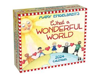 mary engelbreit's 2024 day-to-day calendar: what a wonderful world