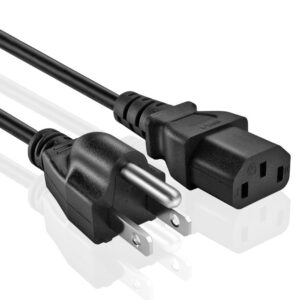 omnihil 15 feet ac power cord compatible with hp laserjet pro enterprise 100, 200, 300, 400, 500, 600, 700 series printers