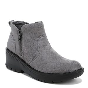 bzees women's bliss ankle boots, evening sky grey, 9