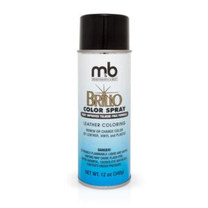 moneysworth & best unisex's brillo color spray shoe dye, white, 127g/4.05oz