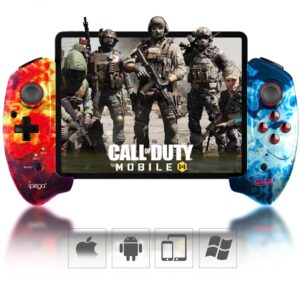 joso tablet controller (11"), phone controller for iphone, ipad, android, galaxy z fold4, galaxy z flip4, galaxy s23 s22 21ultra, fire hd 10, 8 to play cod mobile, wireless game joystick direct play