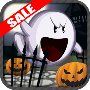 halloween ghost kaboom kids app tilt game (kindle tablet edition)