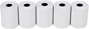 mflabel 2 1/4" x 50' thermal paper cash register pos receipt paper credit card paper 5 rolls