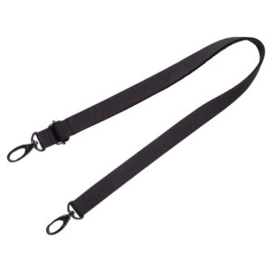 lihit lab a7578 smart fit shoulder belt, black, 0.8 inches (20 mm) width