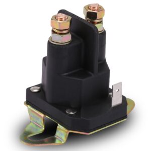 stylemafia starter solenoid fit for husqvarna 539101714 trombetta 854-1221-210 bobcat john deere snapper mtd, universal applications 3 terminal 12vdc most 3-pin mtd/murray riding mowers