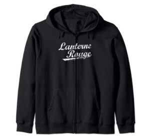 lanterne rouge cycling club zip hoodie