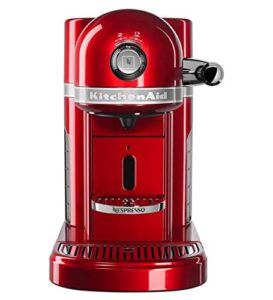 kitchenaid nespresso maker, one size, candy apple (renewed)