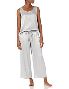 pj harlow women's jackie/jolie capri, dark silver, l