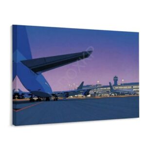 surrealistic work of artist hiroshi nagai retro modern art pop poster (1) canvas poster wall art decor print picture paintings for living room bedroom decoration frame-style 20x16inch(50x40cm)