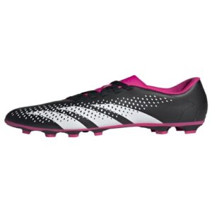 adidas predator match unisex-child shin guards accuracy.4 flexible ground black/white/team shock pink 2