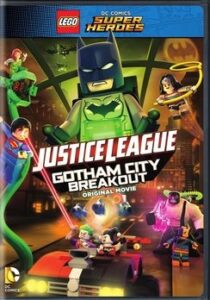 lego dc comics super heroes: justice league: gotham city breakout (no figurine) (dvd w/ lego batman $5 movie money)