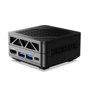 minisforum mercury em680 mini pc amd ryzen 7 6800u 32gb lpddr5 6400mhz 512gb pcie4.0 ssd amd radeon 680m mini computer, wifi 6e/bt5.2,1 x tf card slot/2x usb4/1 x hdmi/3x usb3.2