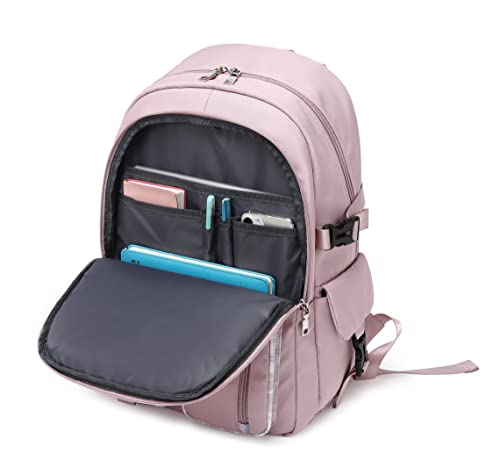 Acmebon Girl Roomy Fashion Laptop Backpack Casual Daily Backpack for Women Black