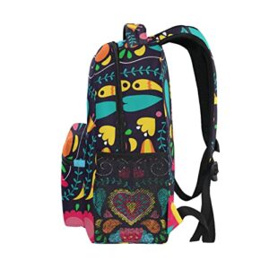 Eyanle Heart Backpack for School Cute Bookbag for Girls Boys Teens Kids Casual Elementary School Travel