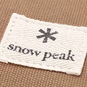 Snow Peak Multi Container S - Japanese-Designed Canvas Case - 12 x 6 x 5.5 in